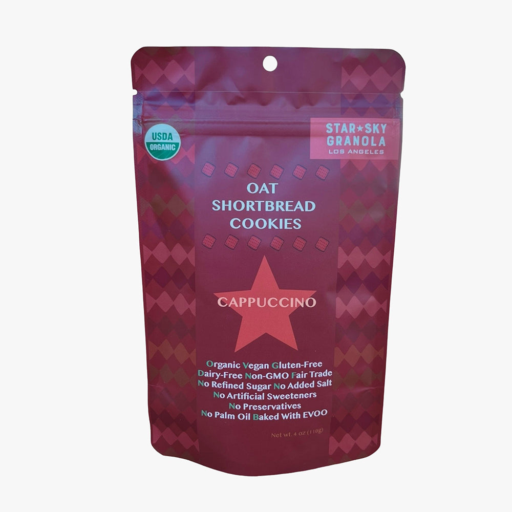 Cappuccino Oat Shortbread Cookies – Star Sky Granola